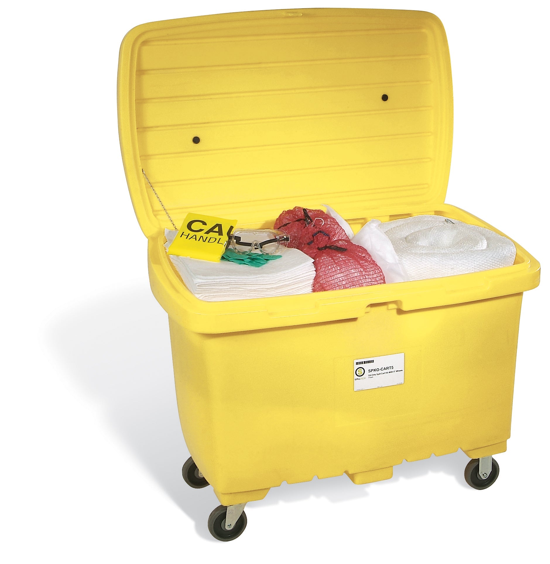 Oil-Only Wheeled Spill Kit Cart – Aer-Flo Environmental